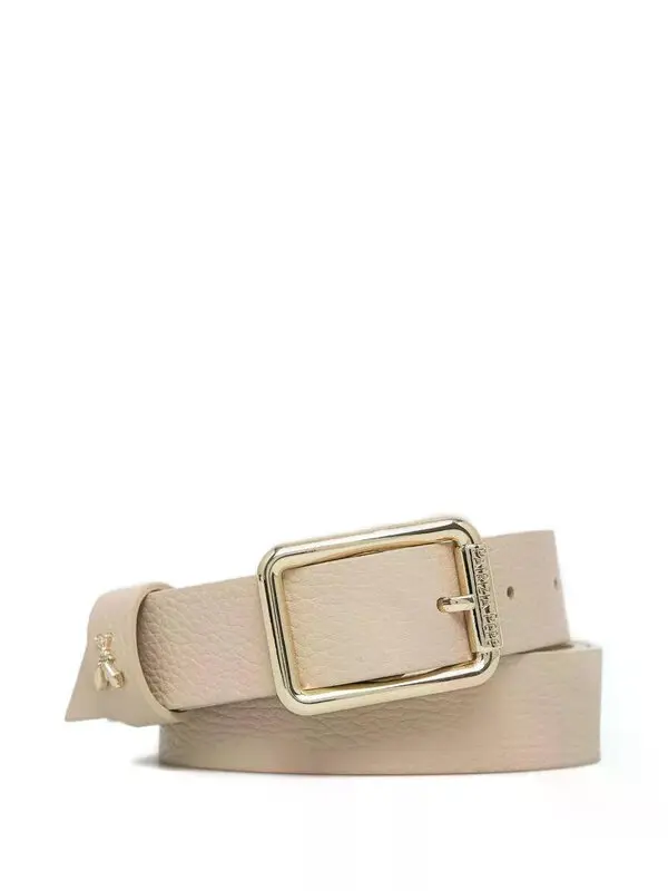 Patrizia Pepe Logo Plaque Belt - Neutrals