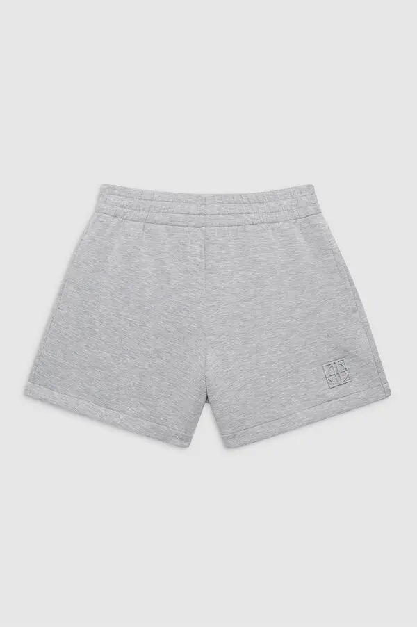 ANINE BING Kam Framed Monogram Short - Grey