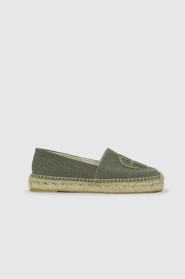ANINE BING Paloma Espadrilles - Sage