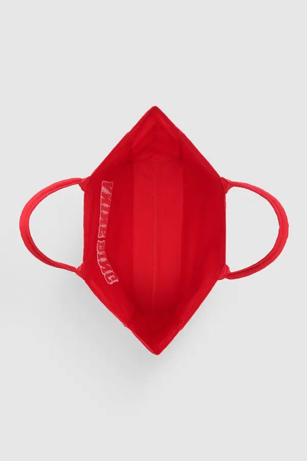ANINE BING Leo Canvas Tote - Tango Red