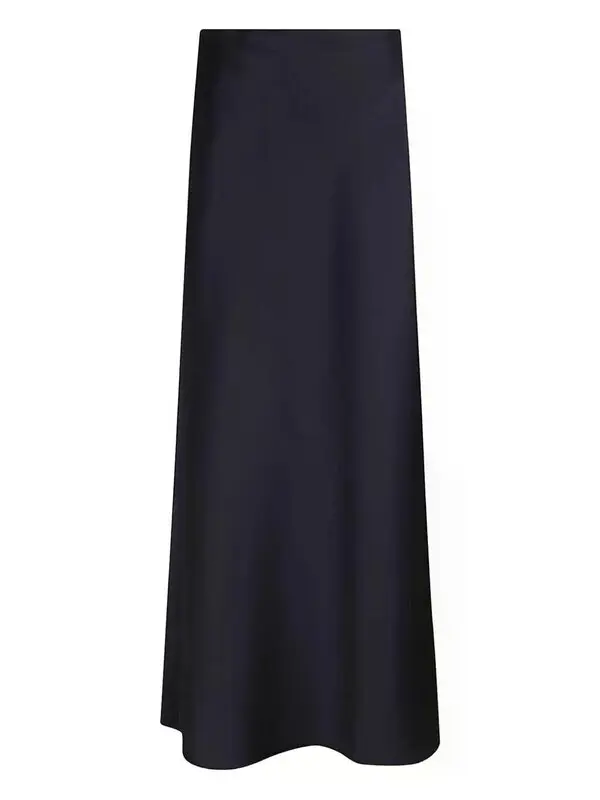 Alberta Ferretti Satin Maxi Dress
