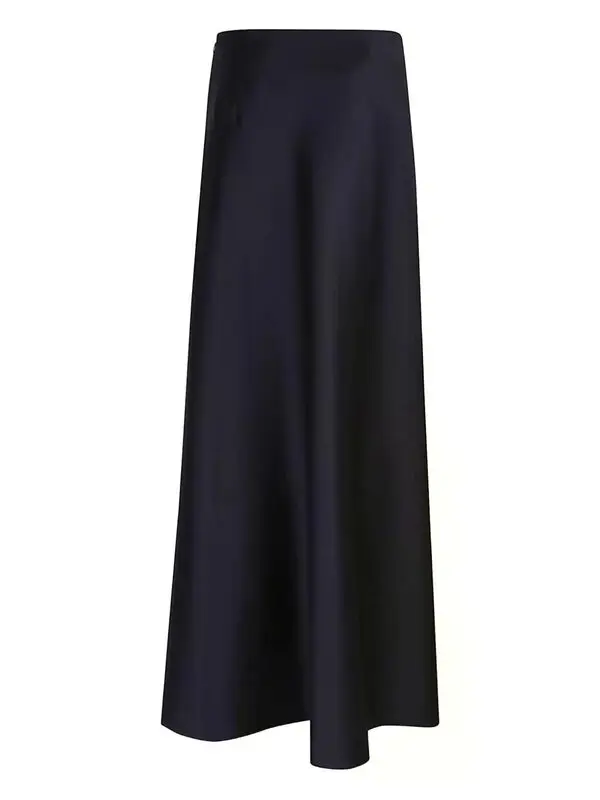 Alberta Ferretti Satin Maxi Dress