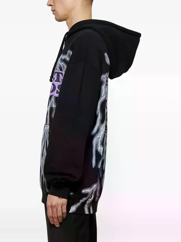 SAINTWOODS Lightning Graphic Hoodie