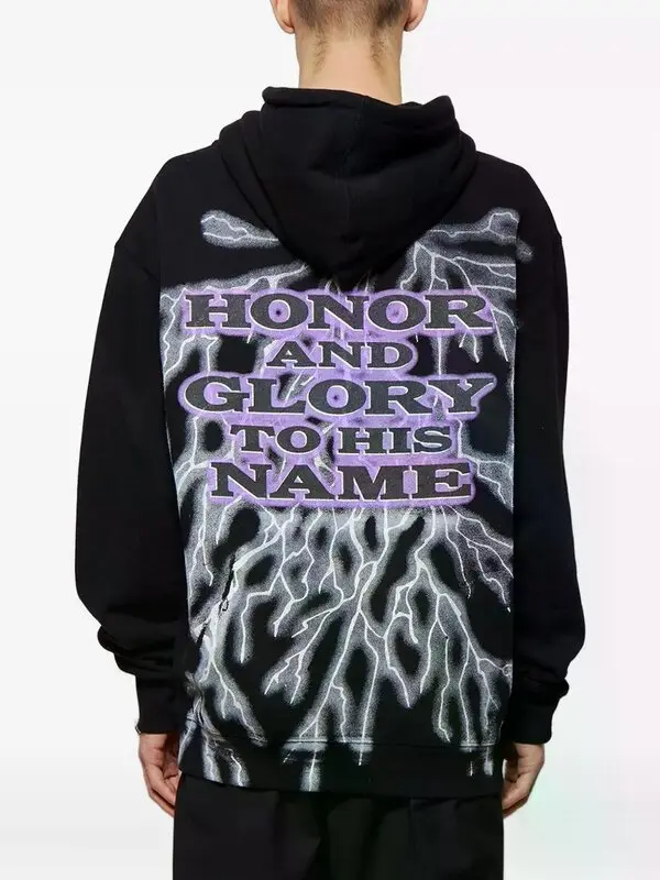 SAINTWOODS Lightning Graphic Hoodie
