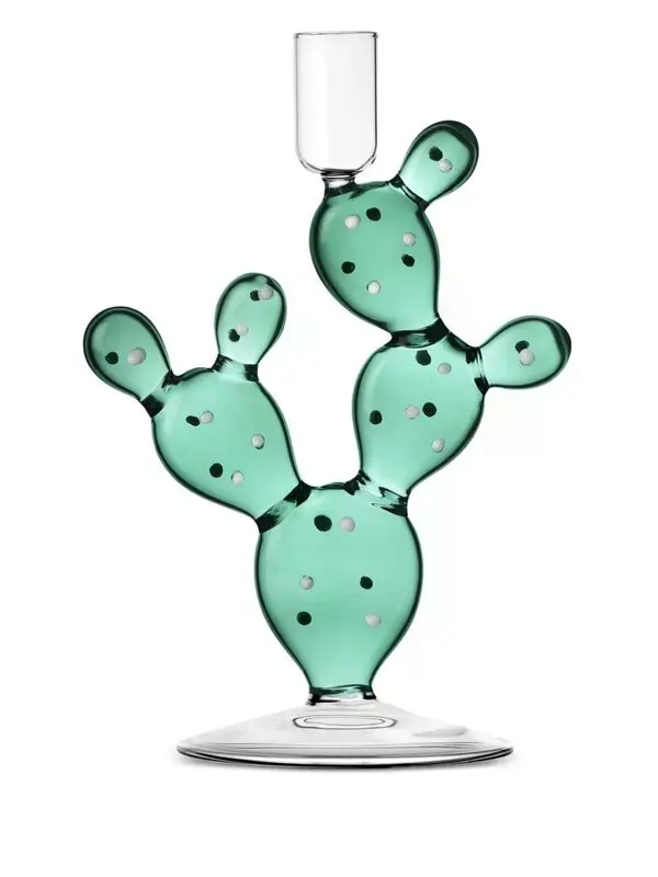 ICHENDORF MILANO Desert Plants Candle Holder - Green