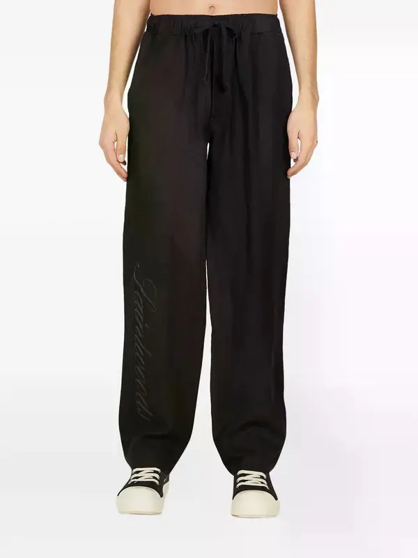 SAINTWOODS Logo-print Trousers