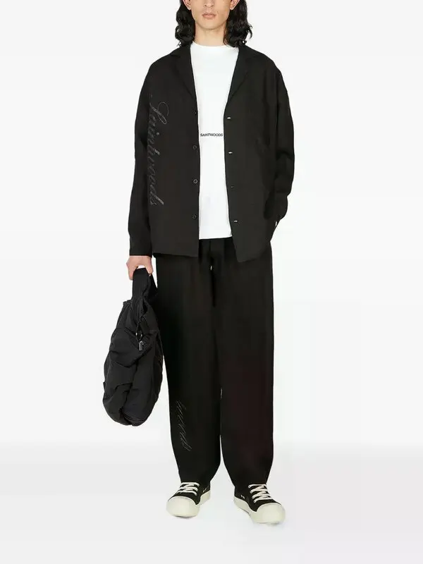 SAINTWOODS Logo-print Trousers