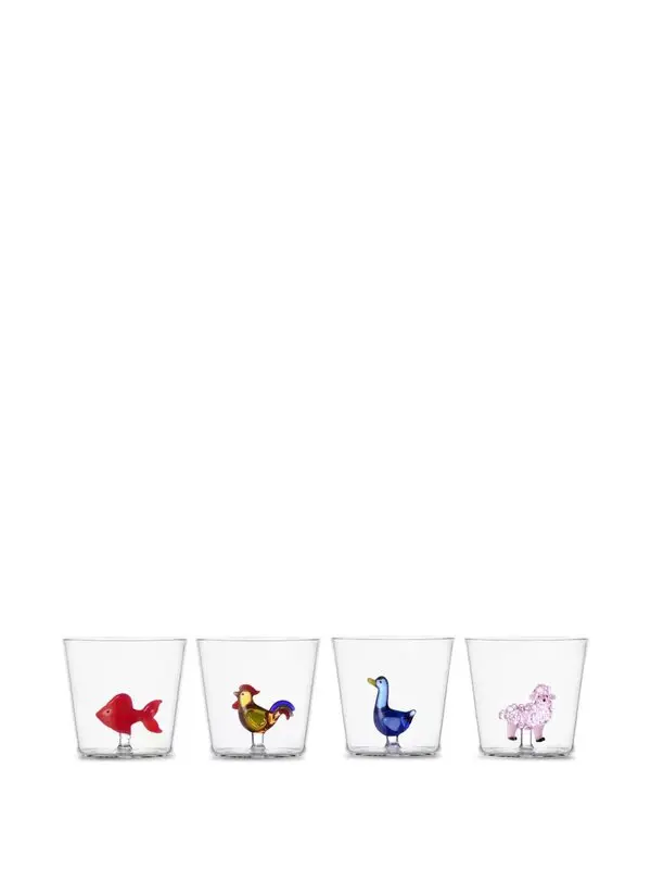 ICHENDORF MILANO Animal Farm Tumbler - White