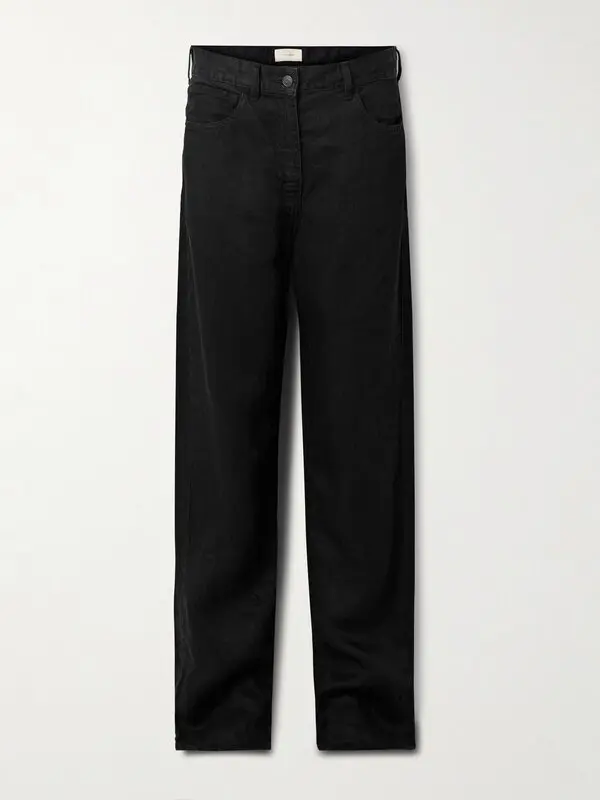 THE ROW Tarley High-rise Straight-leg Jeans