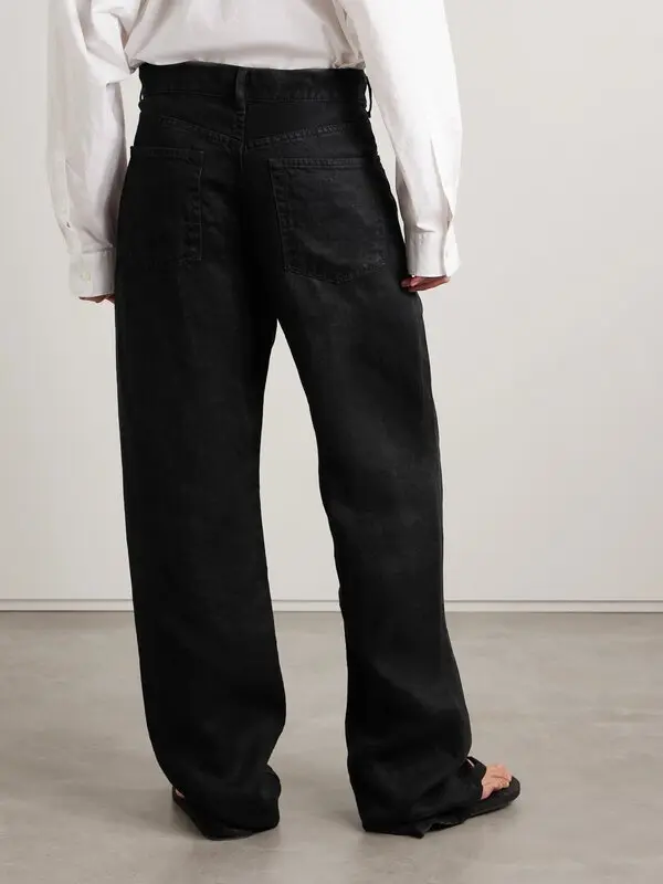 THE ROW Tarley High-rise Straight-leg Jeans