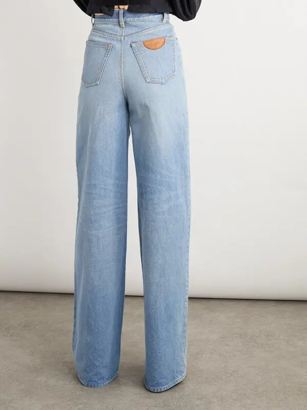 Chloé High-rise Wide-leg Jeans