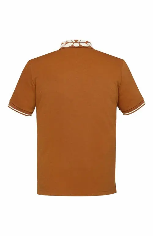 Mcm Laurel Piqué Polo - Cognac