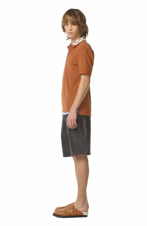 Mcm Laurel Piqué Polo - Cognac