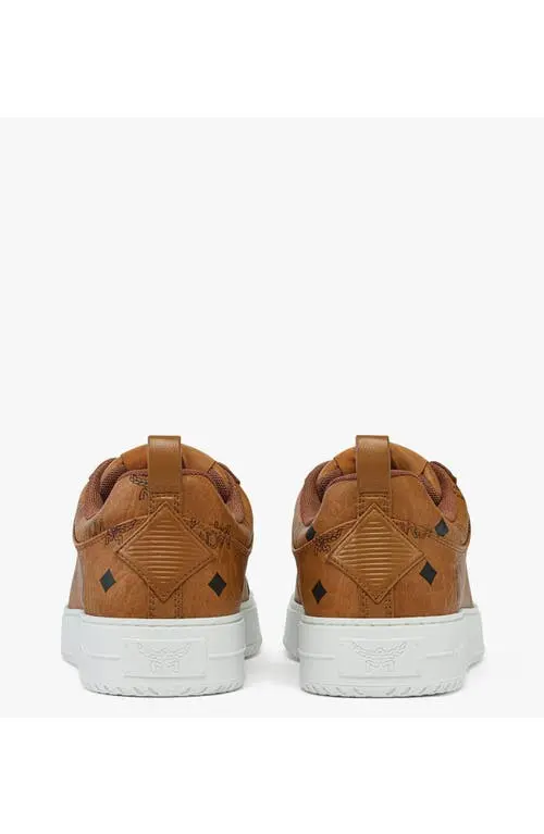 Mcm Neo Terrain Lo Sneakers - Cognac