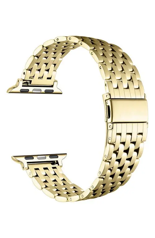 POSH TECH Remy Stainless Steel Apple Watch® Watchband - Gold