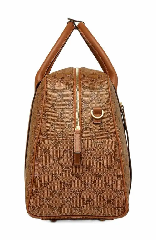 Mcm Lauretos Monogram Ottomar Sports Bag