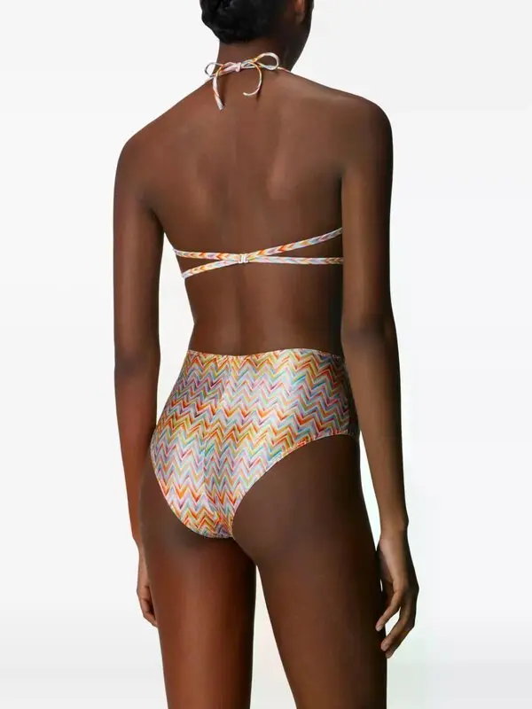 Missoni Zigzag-pattern Bikini - Neutrals