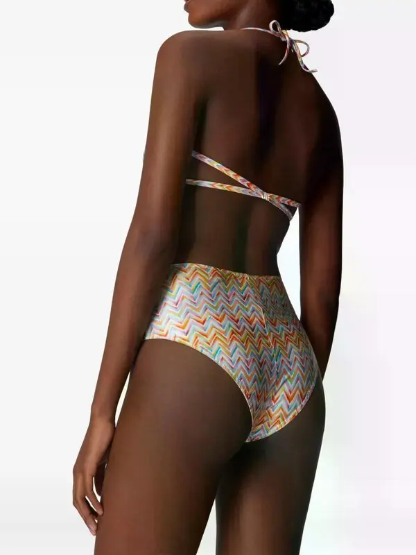 Missoni Zigzag-pattern Bikini - Neutrals