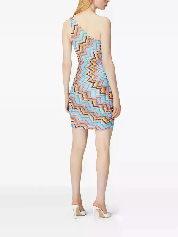 Missoni Zigzag-pattern Mini Dress