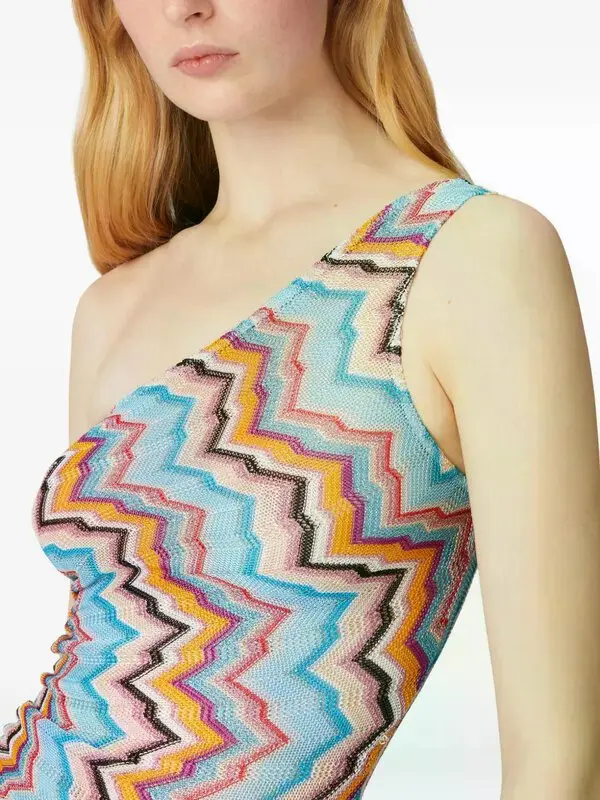 Missoni Zigzag-pattern Mini Dress
