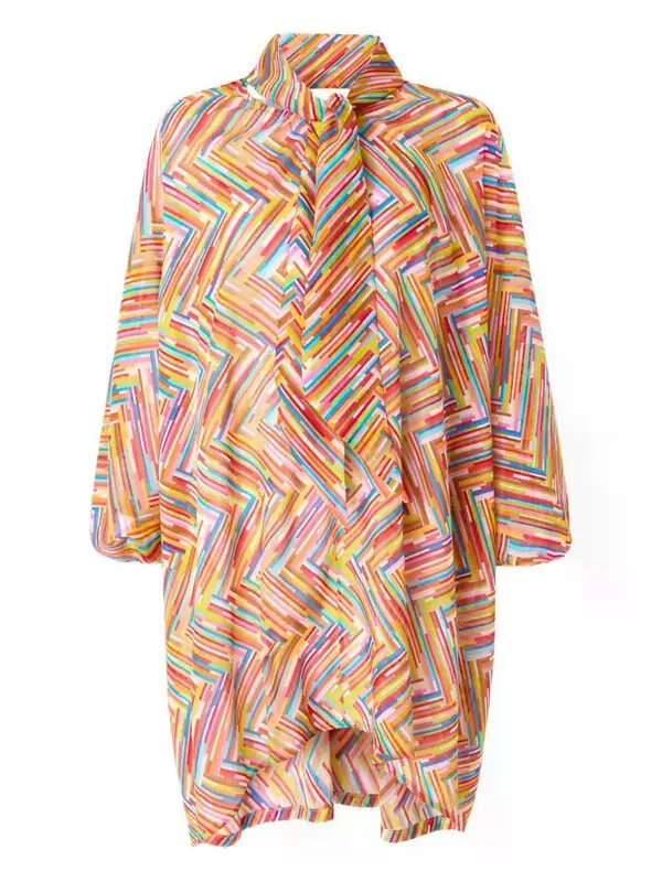 Missoni Zigzag-pattern Mini Dress