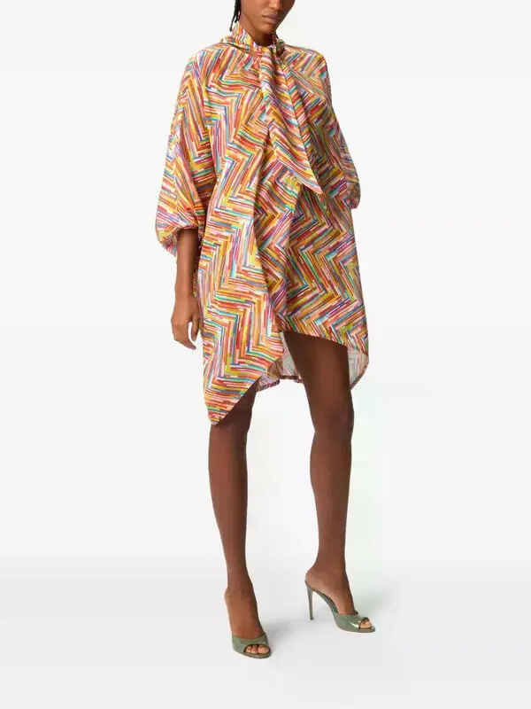 Missoni Zigzag-pattern Mini Dress