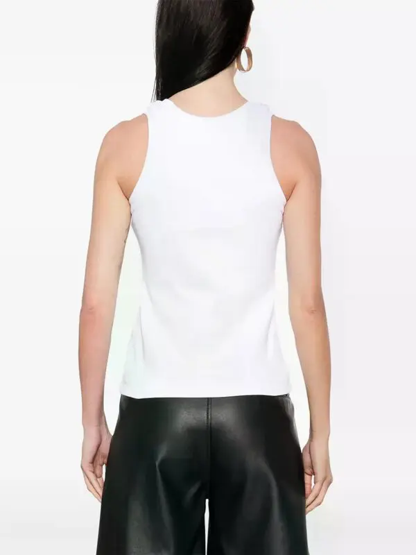 Alexander McQueen Logo-plaque Tank Top