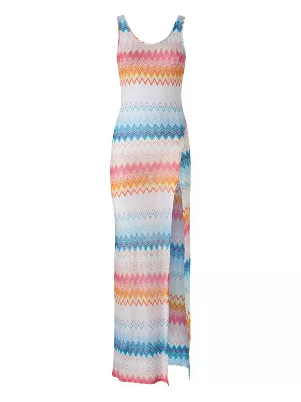 Missoni Zigzag-pattern Sleeveless Dress