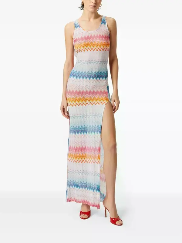 Missoni Zigzag-pattern Sleeveless Dress