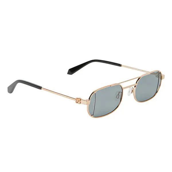 Off-White Aviator Sunglasses - Gold