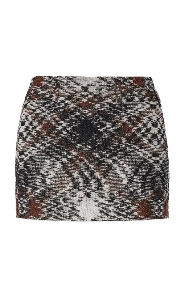 Missoni Knit Tweed Mini Skirt