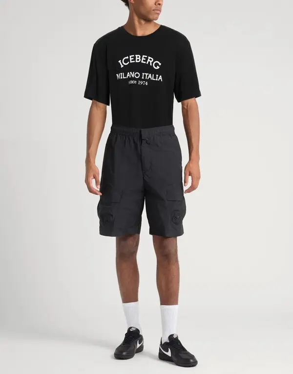Iceberg T-shirt Jersey T-shirt Size Cotton - Black