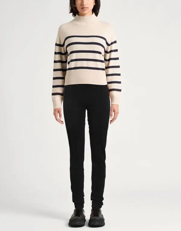 Max Mara Skinny Twill Pants - Black
