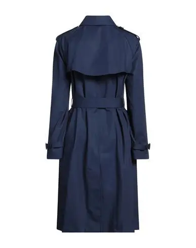 Burberry Overcoat & Trench Coat Cotton - Blue
