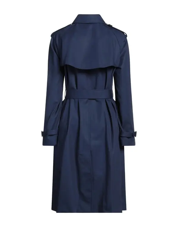 Burberry Overcoat & Trench Coat Cotton - Blue