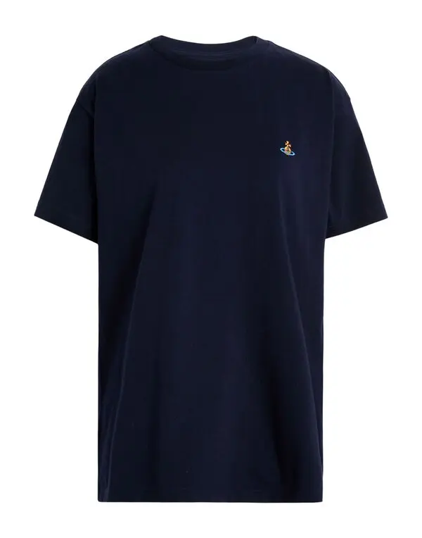 VIVIENNE WESTWOOD Organic Cotton T-shirt - Navy