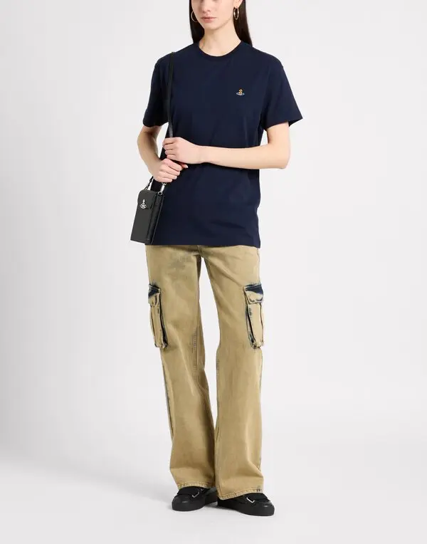VIVIENNE WESTWOOD Organic Cotton T-shirt - Navy
