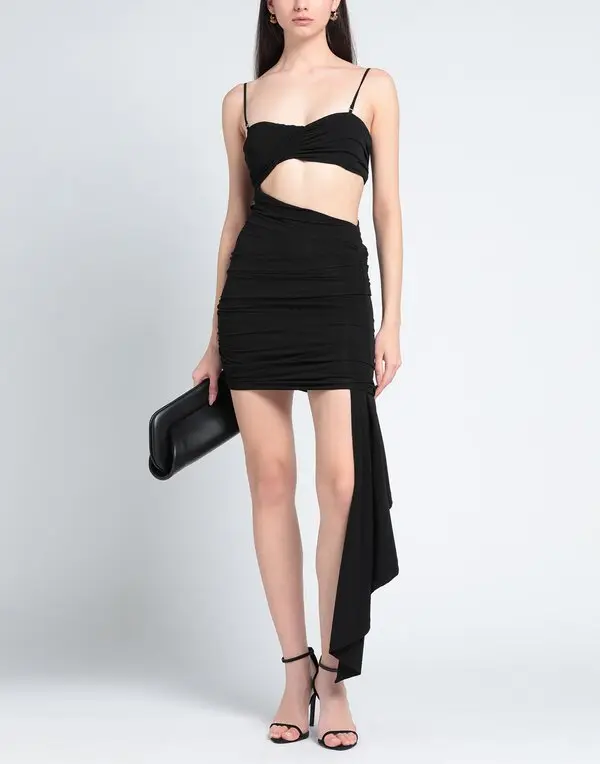 OFF-WHITE™ Bodycon Mini Dress With Gathered Detailing