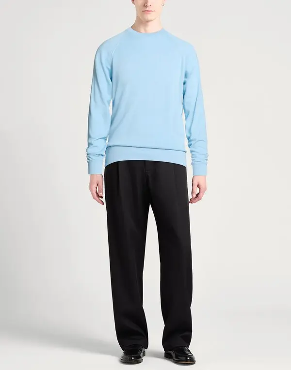 TOM FORD Cotton & Acrylic Sweatshirt - Blue