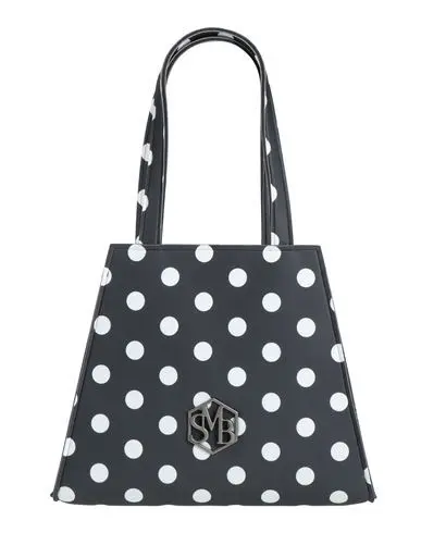 Save My Bag Polka-dot Scuba Shopper Bag - Black