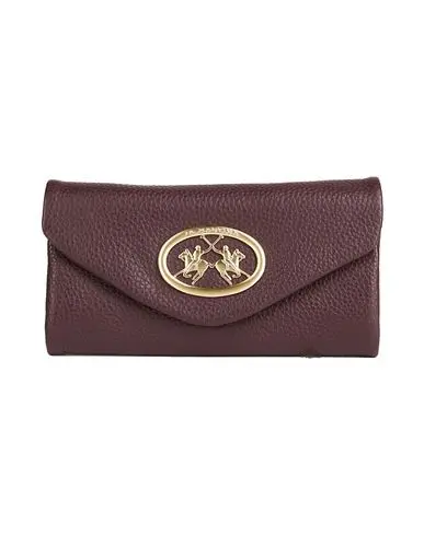 LA MARTINA Wallet Burgundy Leather