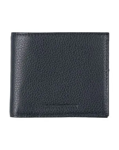 Emporio Armani Wallet Midnight Cow Leather - Blue