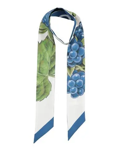 FERRAGAMO Scarf Rust Silk - Blue