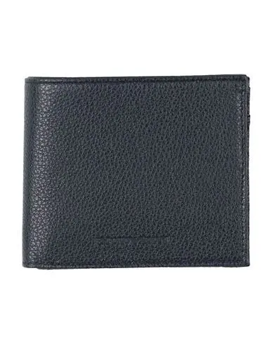 Emporio Armani Wallet Midnight Cow Leather - Blue