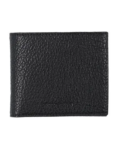 Emporio Armani Wallet Goat Skin - Black