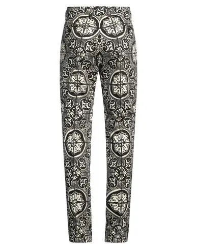 Dolce & Gabbana Floral-print Straight Leg Pants