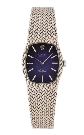 STEPHANIE WINDSOR Rolex Cellini 18k White Gold Manual Watch