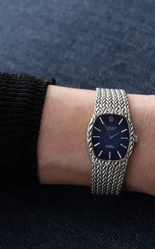 STEPHANIE WINDSOR Rolex Cellini 18k White Gold Manual Watch