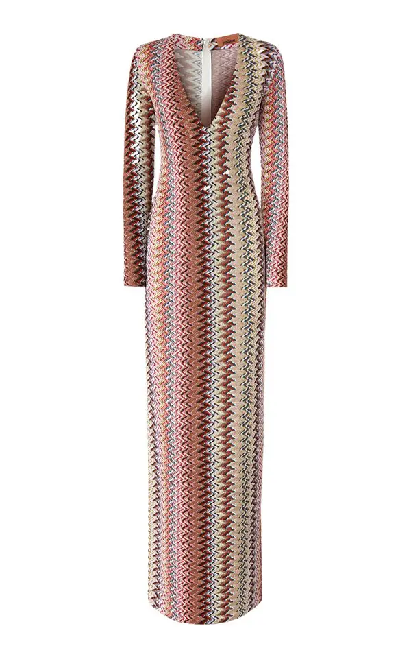 Missoni Crocheted Wool-blend Maxi Dress