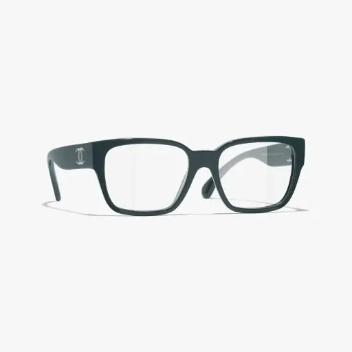 Chanel Square Eyeglasses - Dark Green
